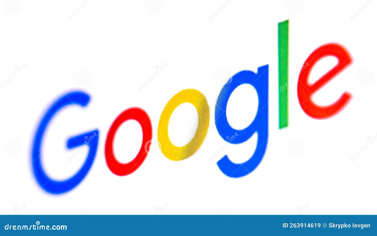 Google search logotype editorial stock image. Illustration of frame ...
