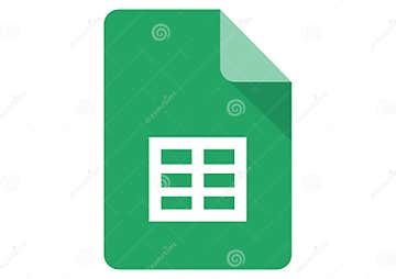 Google Sheets Logo editorial stock photo. Illustration of logotype ...