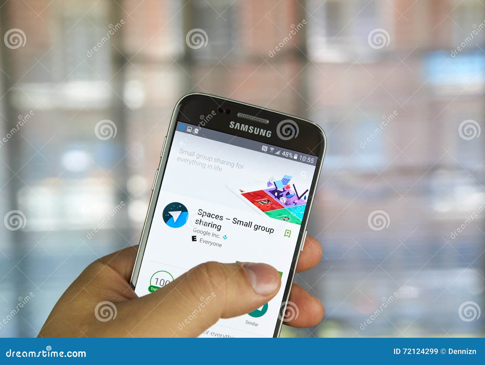 Google Spaces app editorial stock image. Image of data - 72124299