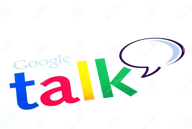 Google talk logo editorial image. Image of google, based - 17835330