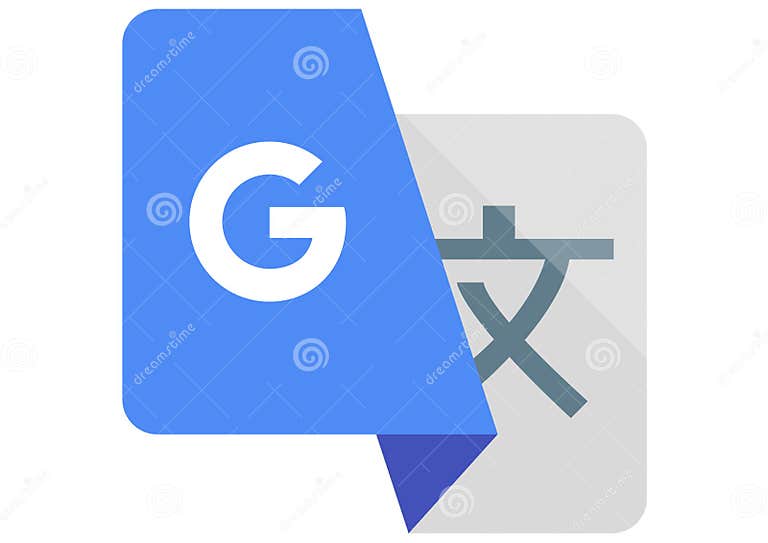 Google Translate Logo editorial stock image. Illustration of blue ...