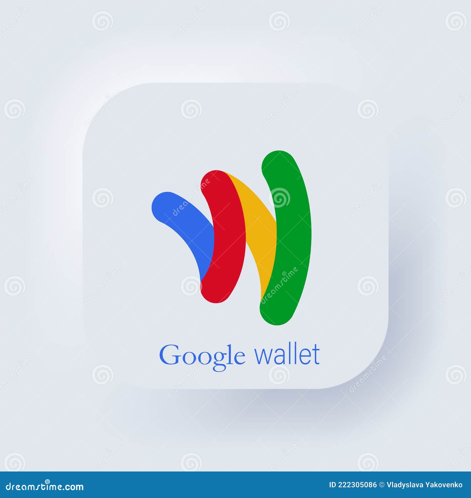Google Wallet Icon. Google Wallet Logo. Official Logotypes of Google ...