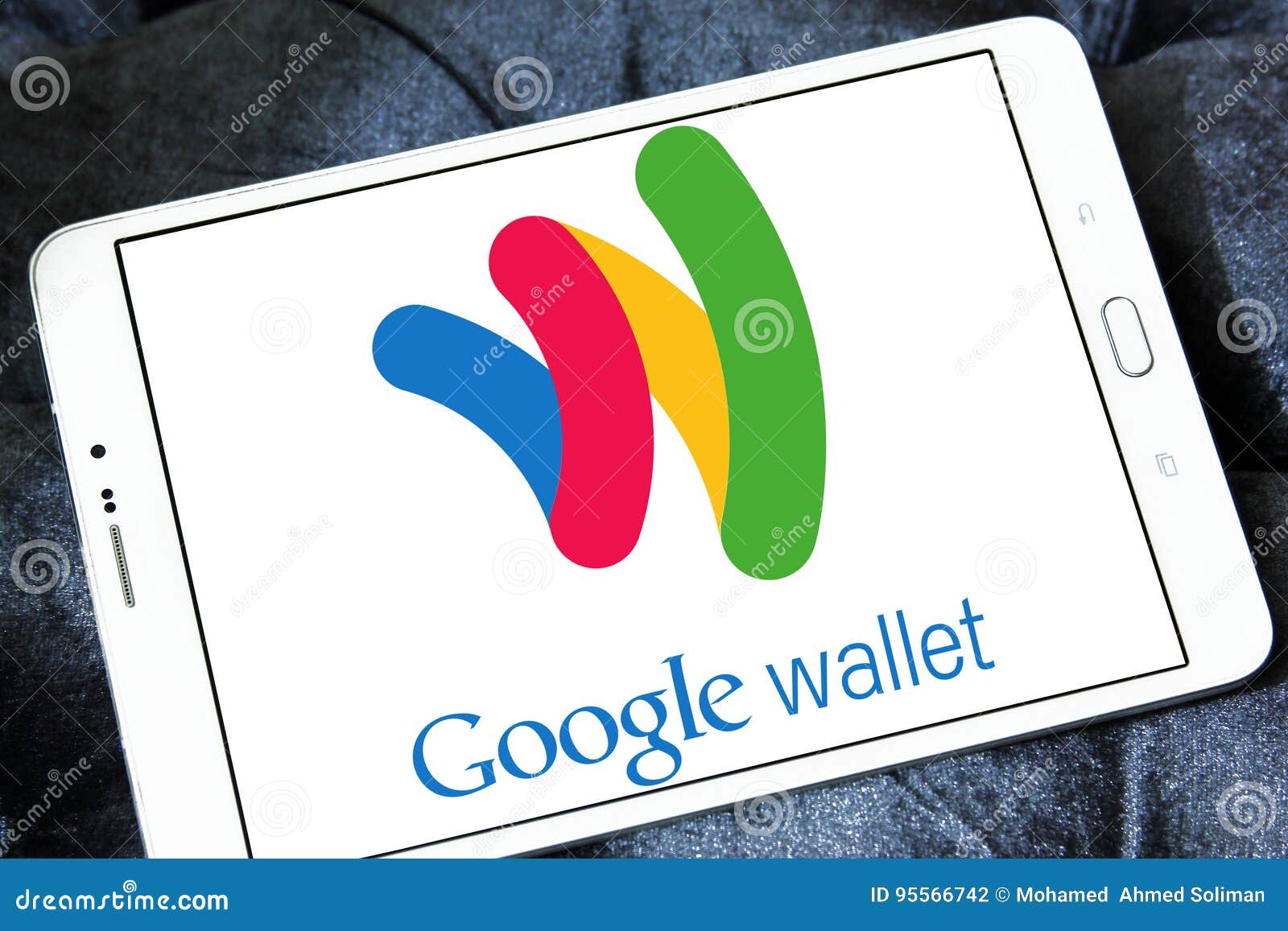 Google wallet logo editorial photography. Image of holded - 95566742