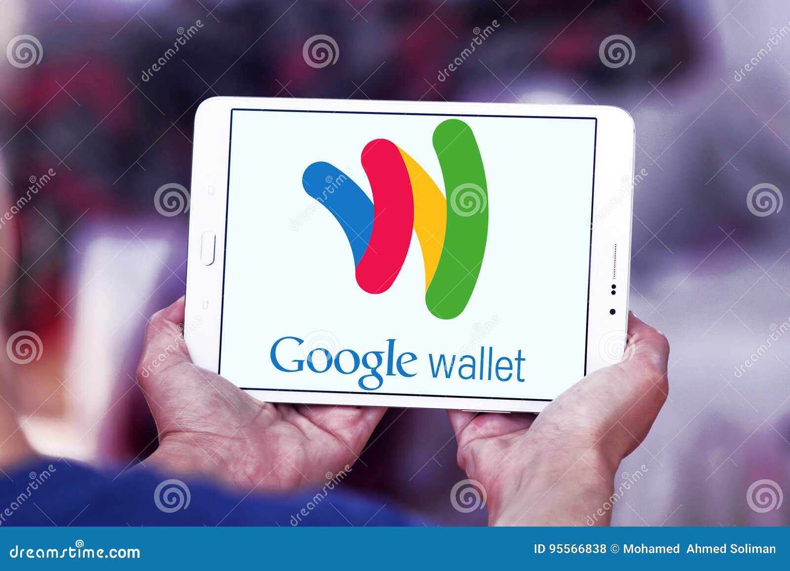 Google wallet logo editorial stock photo. Image of discover - 95566838