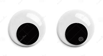 Googly Eyes stock image. Image of eyes, round, isolated - 164259499
