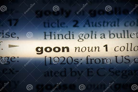 Goon stock photo. Image of education, learn, english - 161576392