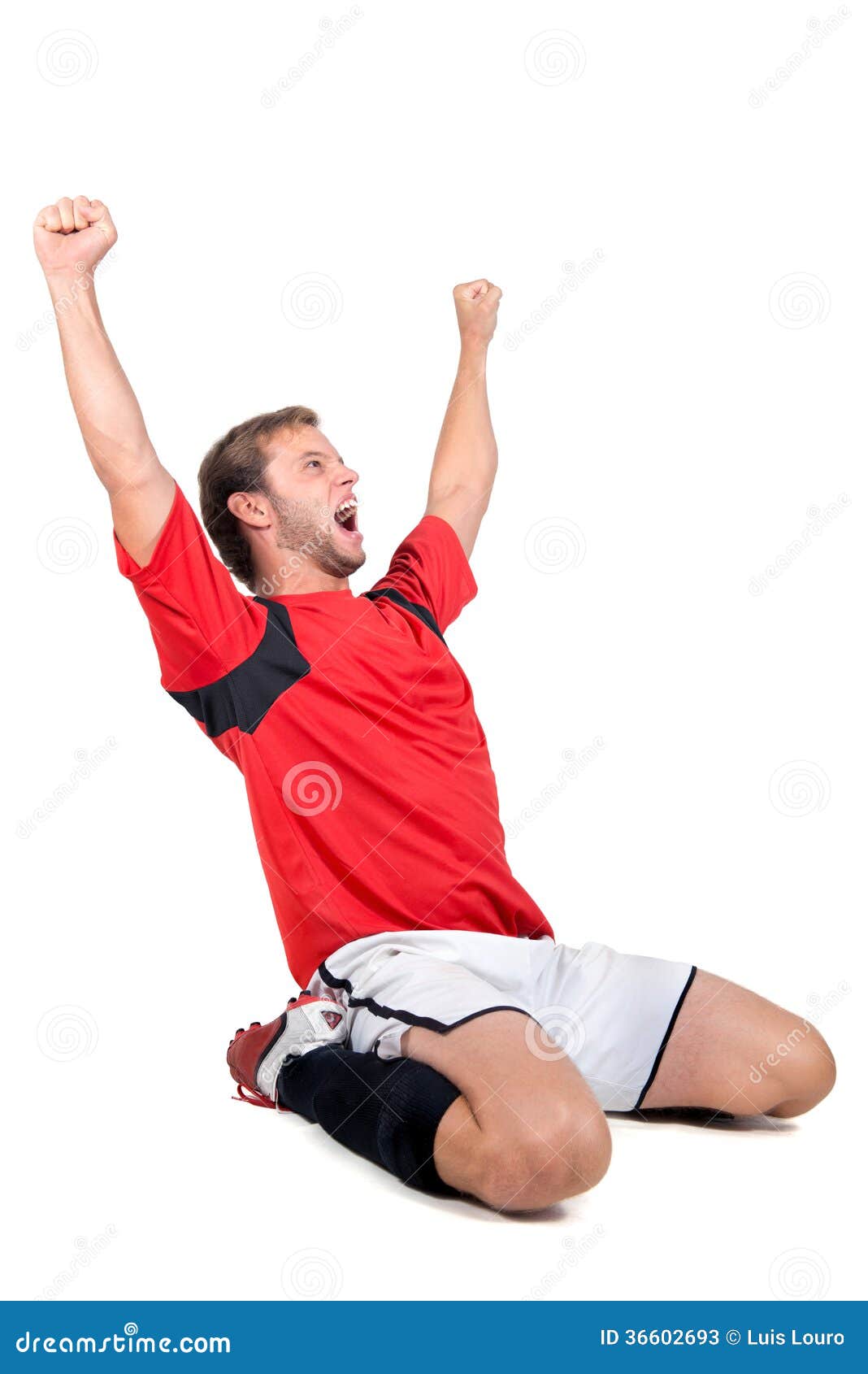 GOOOOAL imagen de archivo. Imagen de hombre, aptitud - 36602693