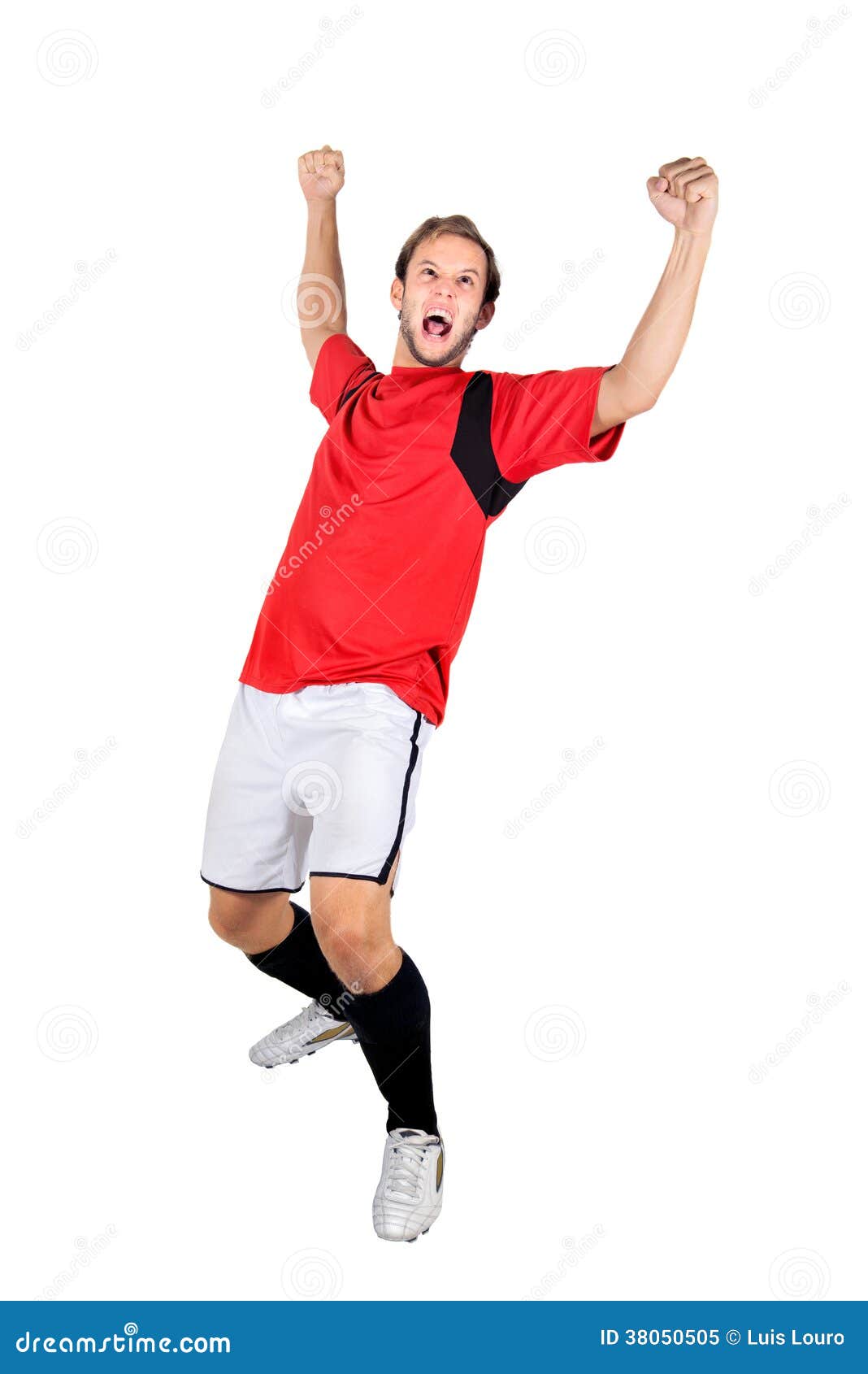 GOOOOOAL!!! stock image. Image of shot, white, sports - 38050505