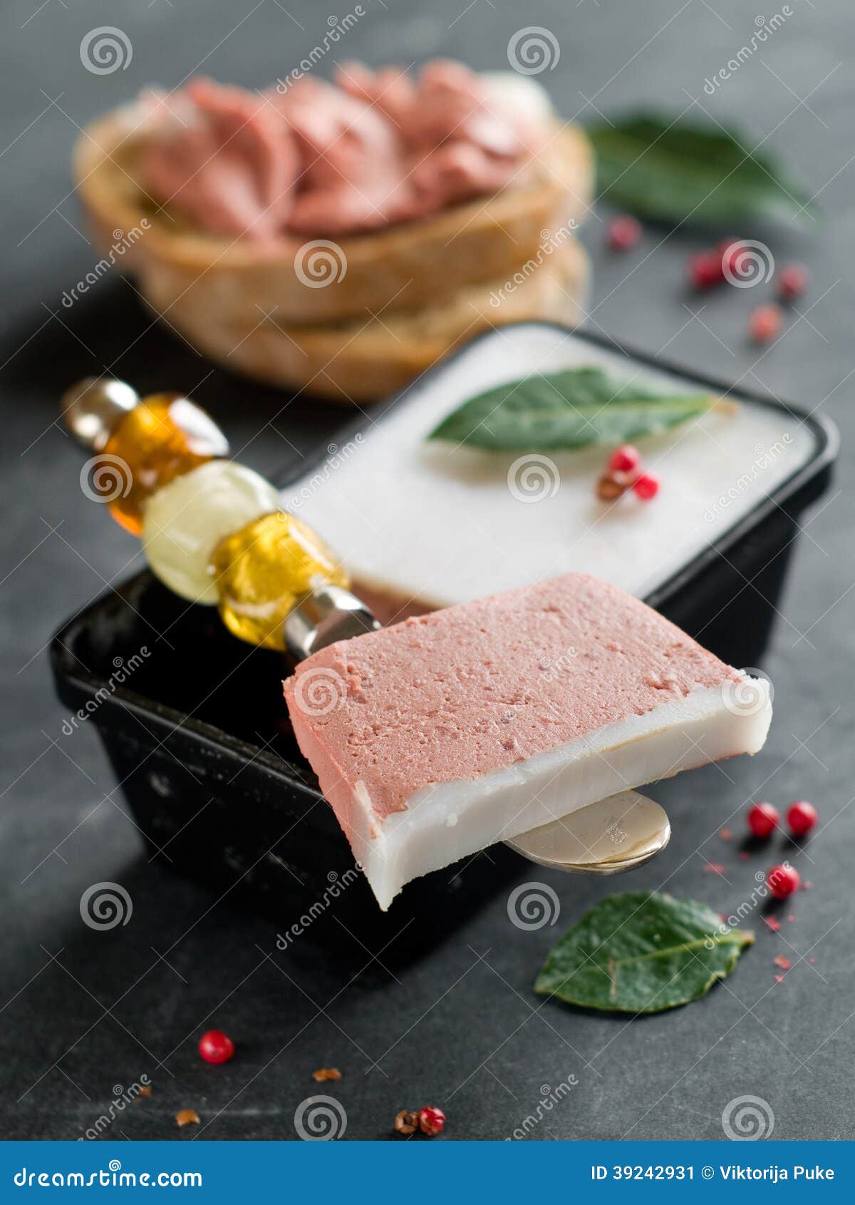 Goose or duck liver pate stock image. Image of liver - 39242931