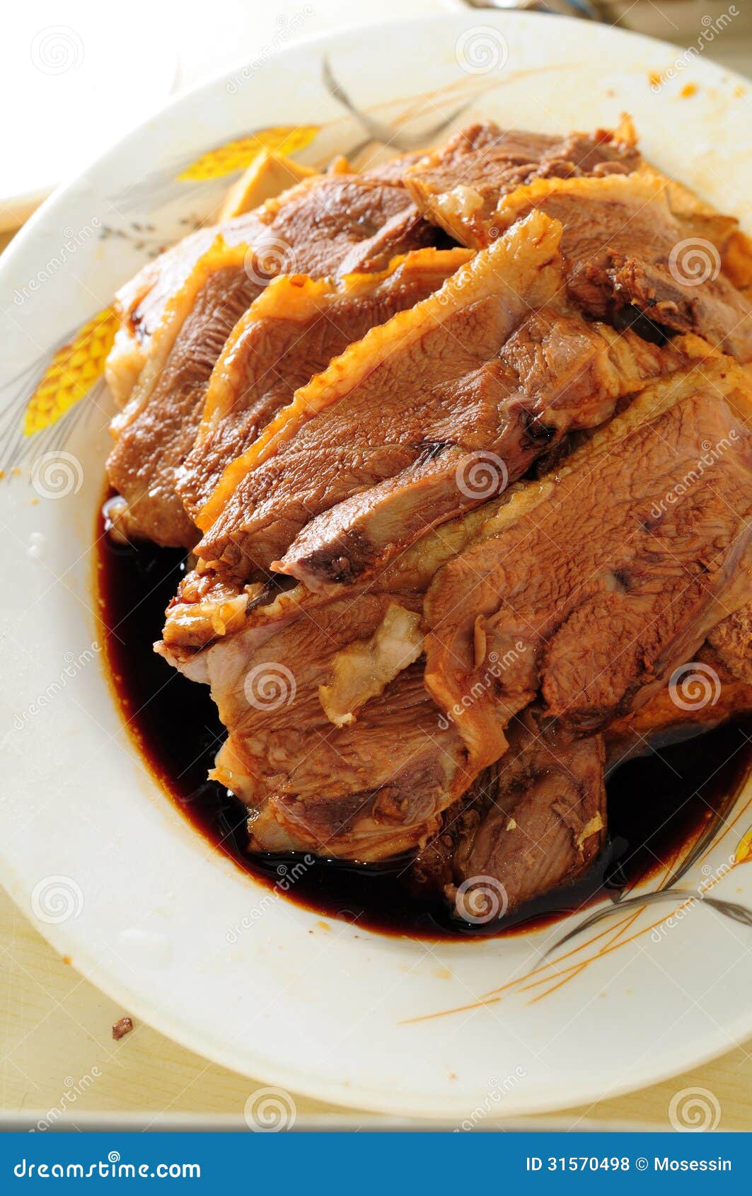 Goose meat stock photo. Image of food, skin, sauce, cuisine - 31570498