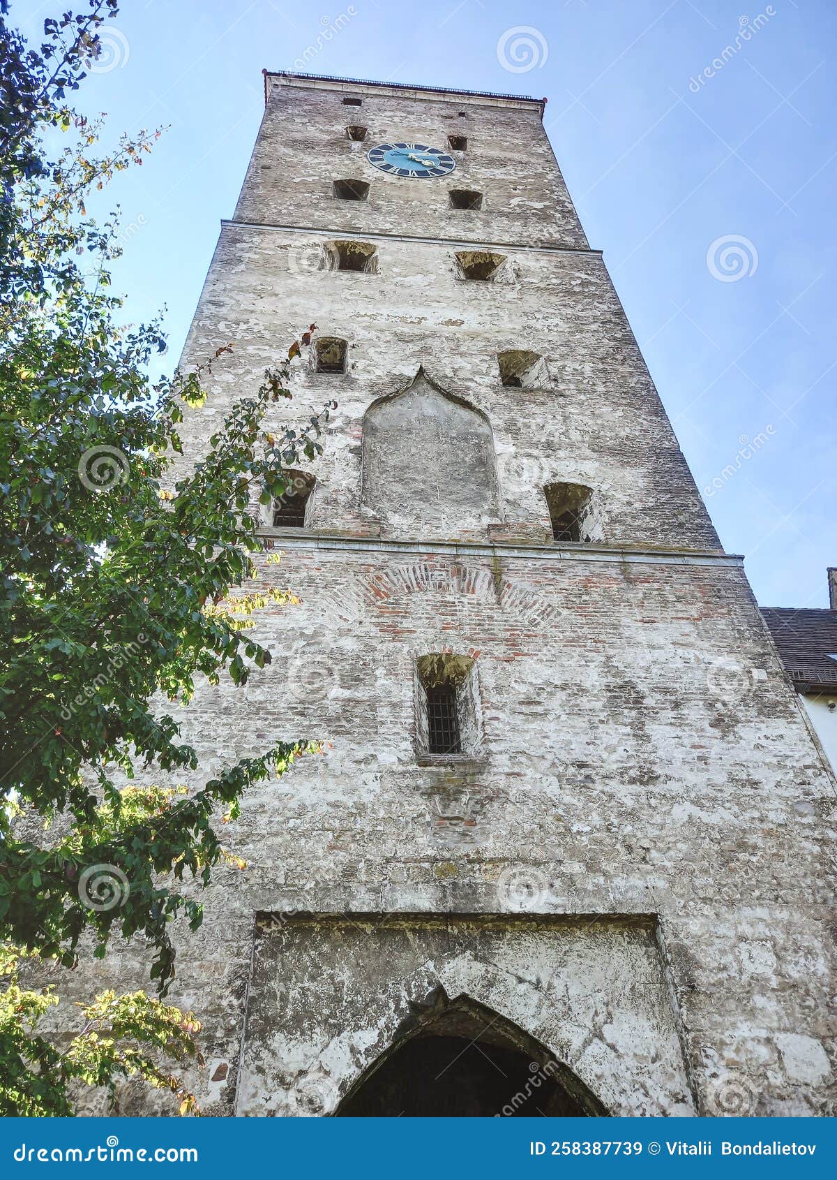 The Goose Tower in Ulm, Germany Stock Image - Image of europe, urban ...