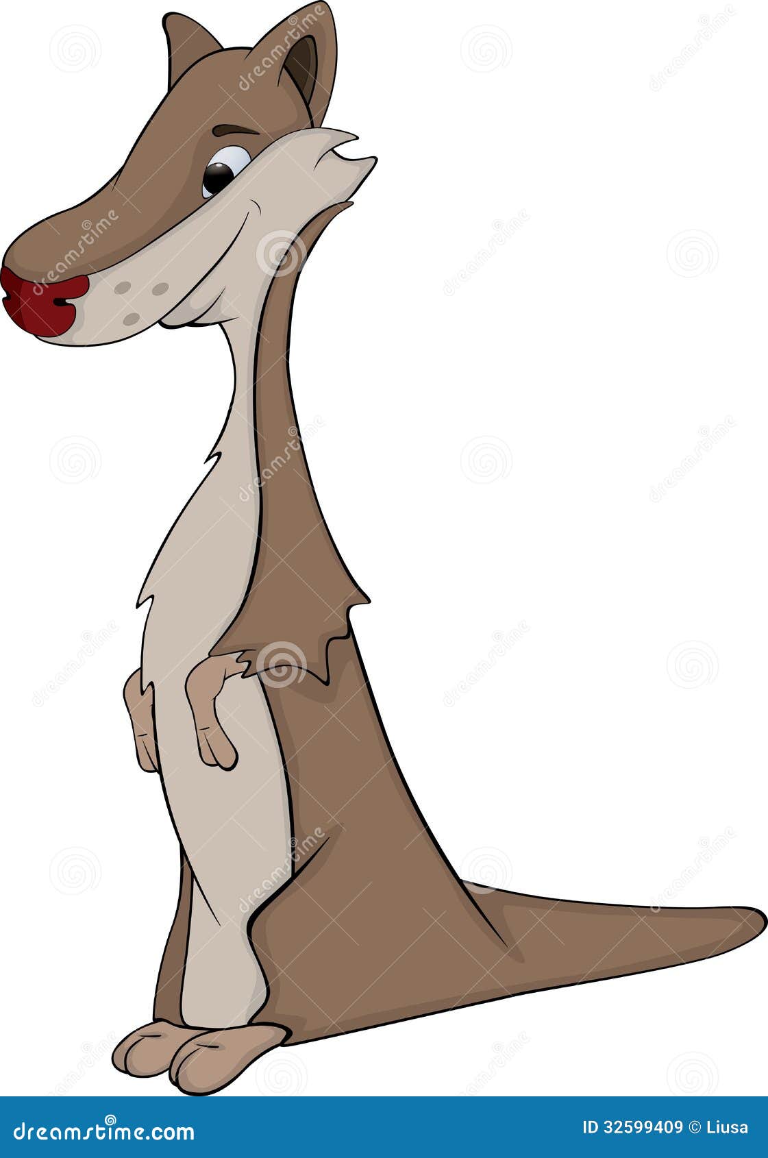 Gopher. Cartoon stock vector. Illustration of nature - 32599409