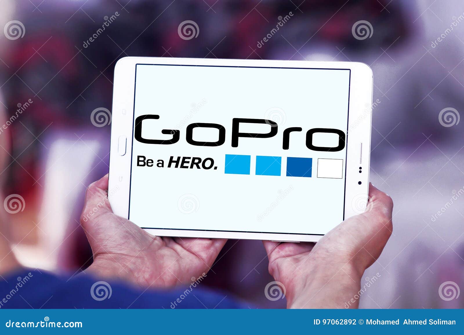 Gopro-Logo redaktionelles stockfotografie. Bild von marken - 97062892