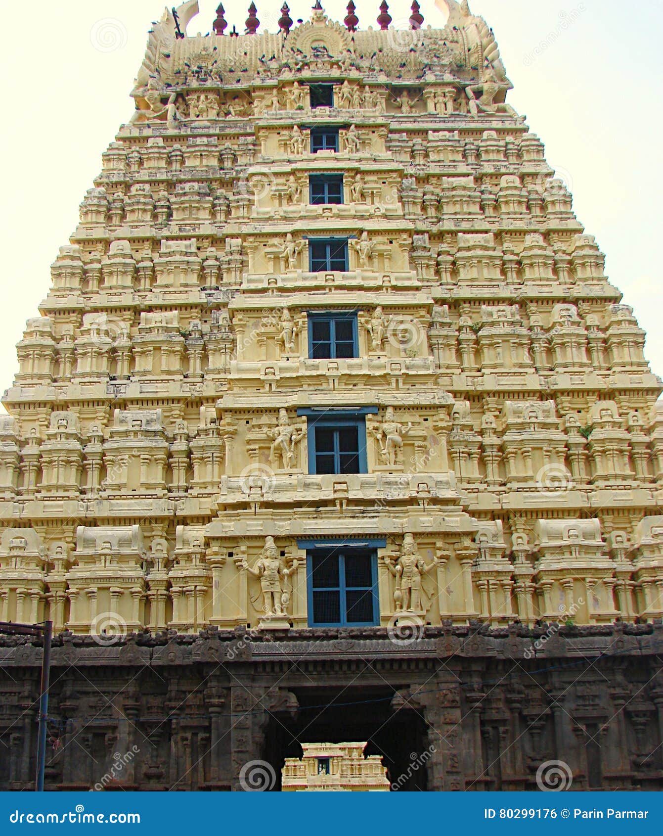 Gopura Gopuram - a Gate in Hindu Temples of Dravidian Style Stock Photo ... Gopura Gopuram - a Gate in Hindu Temples of Dravidian Style Stock Photo ...