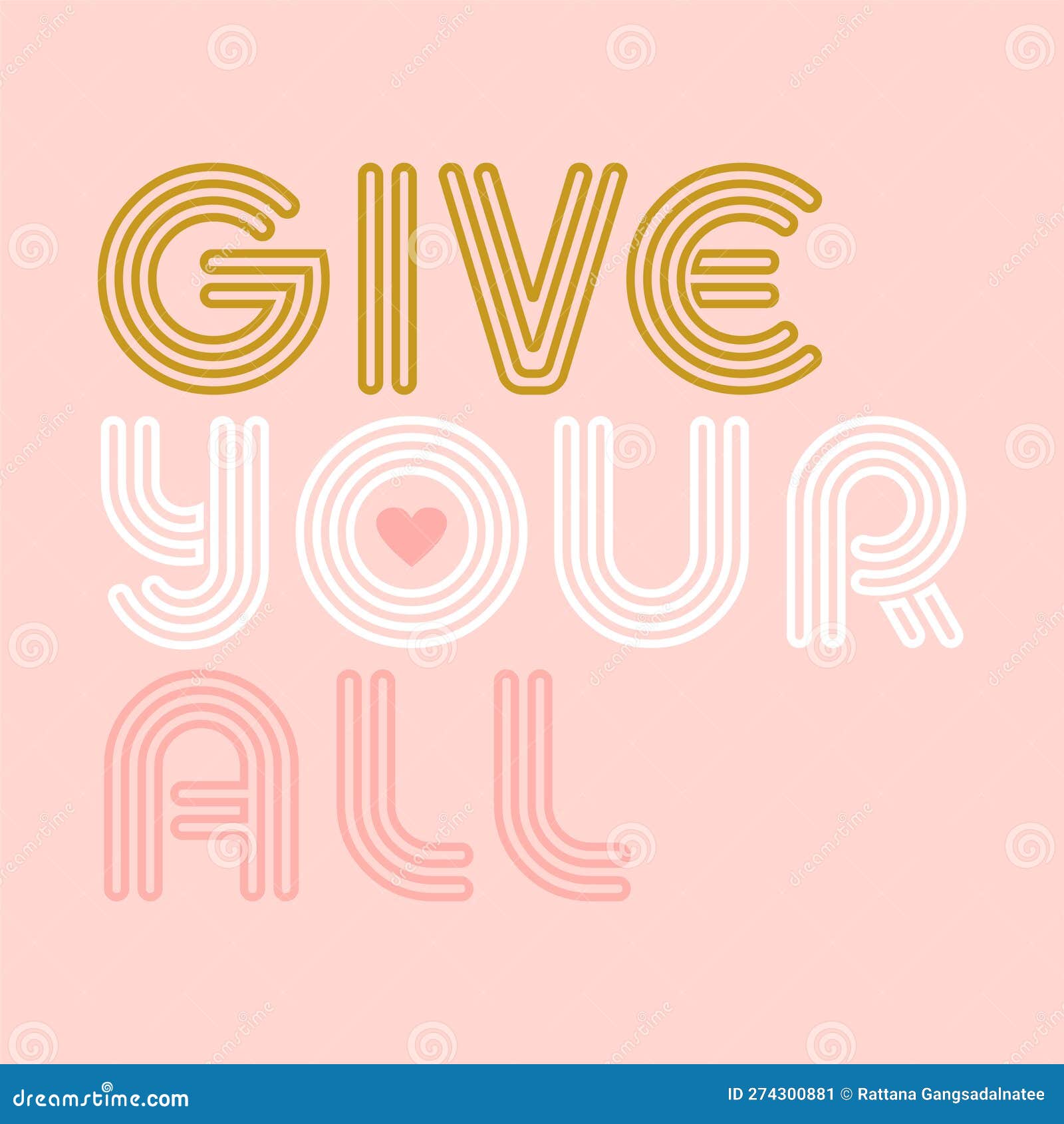 Give your all print shirts stock vector. Illustration of shirts - 274300881