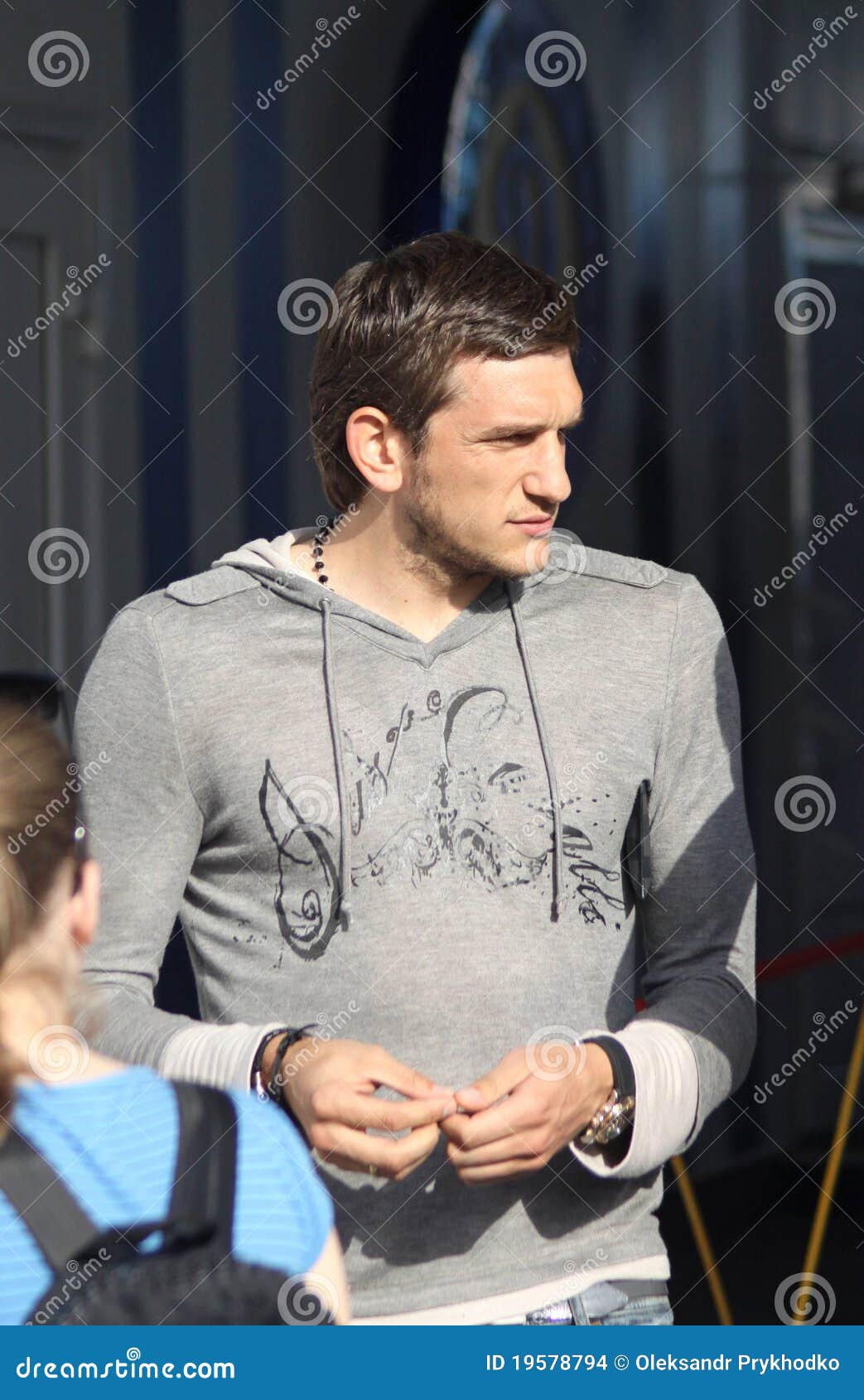 Goran Popov of Dynamo Kyiv editorial stock image. Image of looking ...