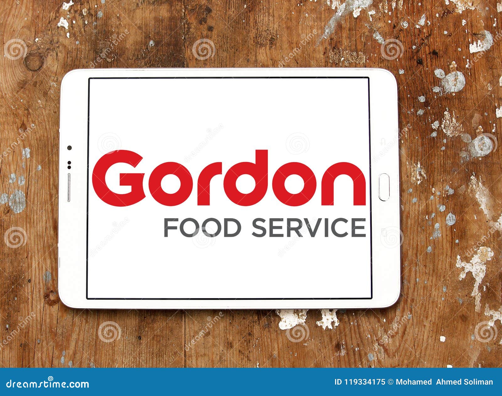 Gordon Food Service-Logo redaktionelles bild. Bild von speicher - 119334175