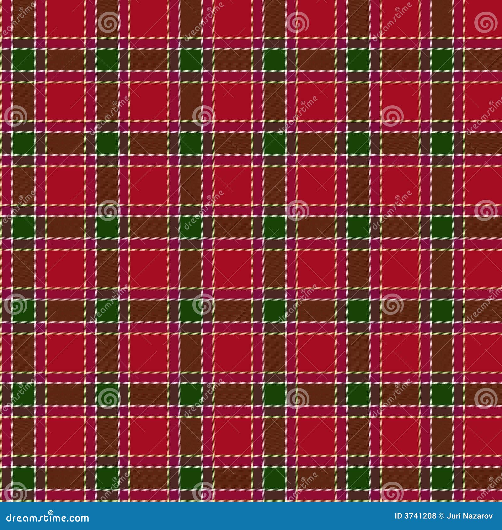 Gordon Tartan Fabric Texture Seamless Pattern Vector Illustration ...