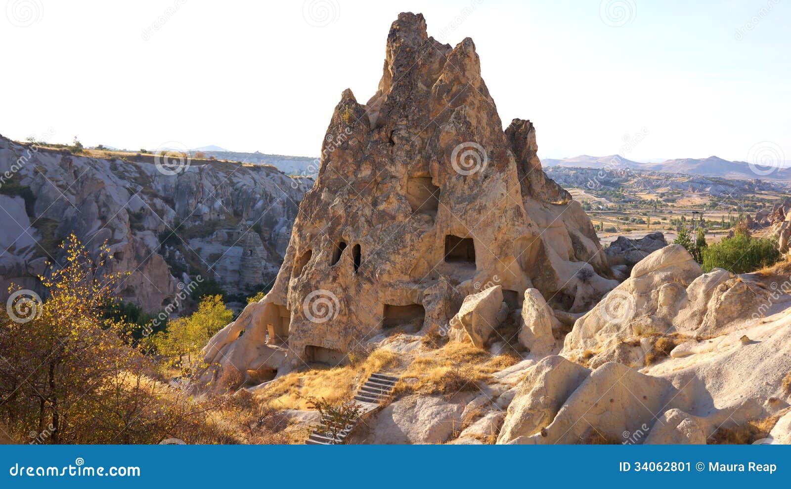 Gorem Nunnery stock image. Image of kapadokya, fairy - 34062801