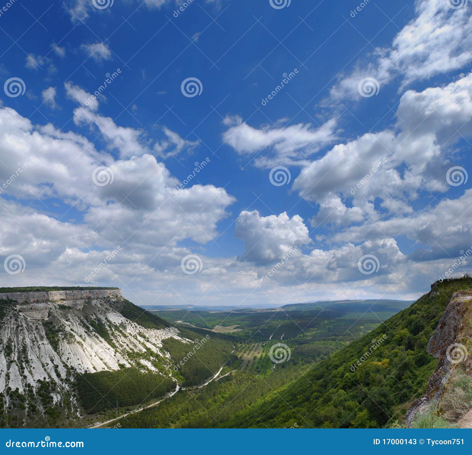 Gorge stock image. Image of landscape, gorge, blue, nature - 17000143
