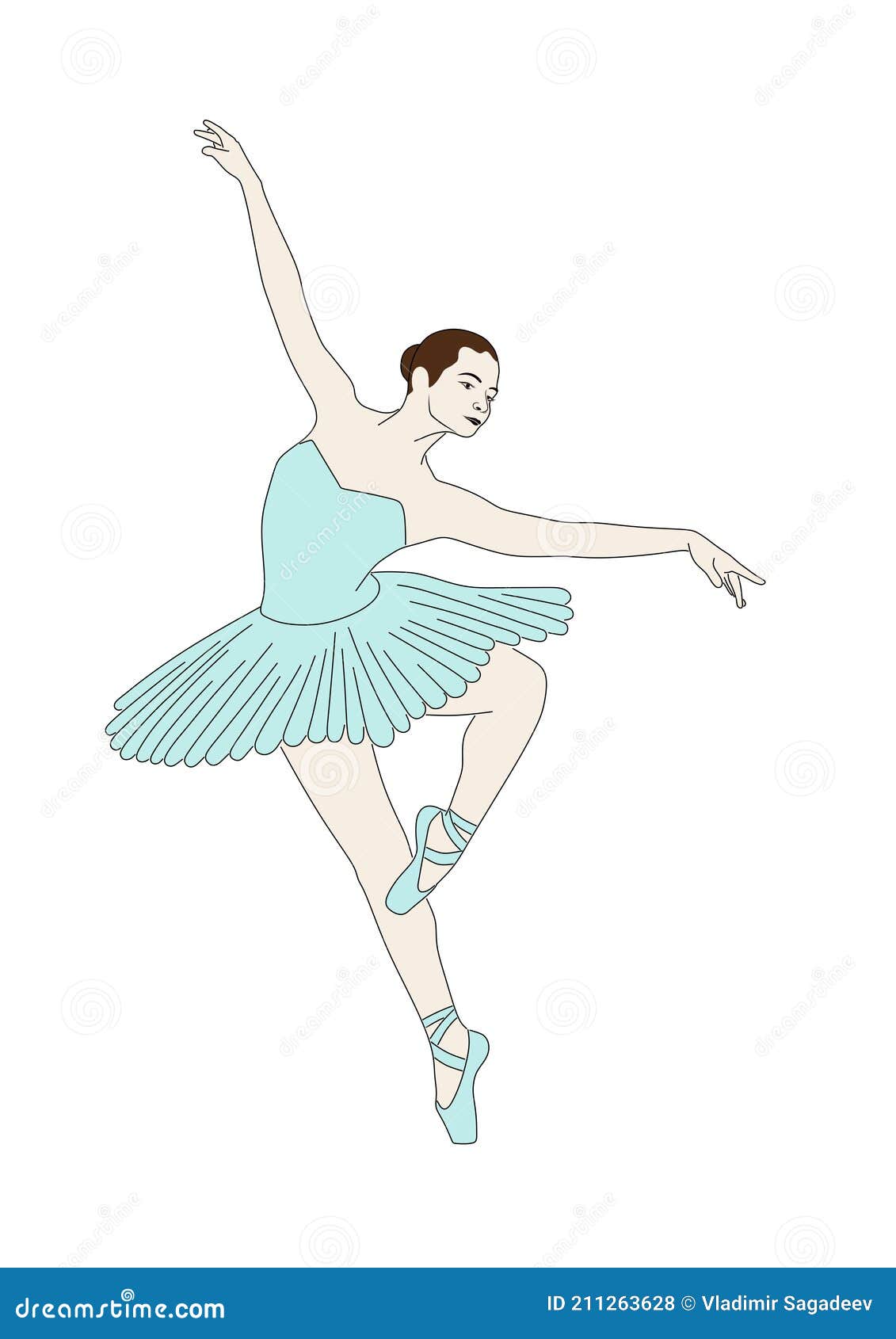 Ballet Tutu Drawing