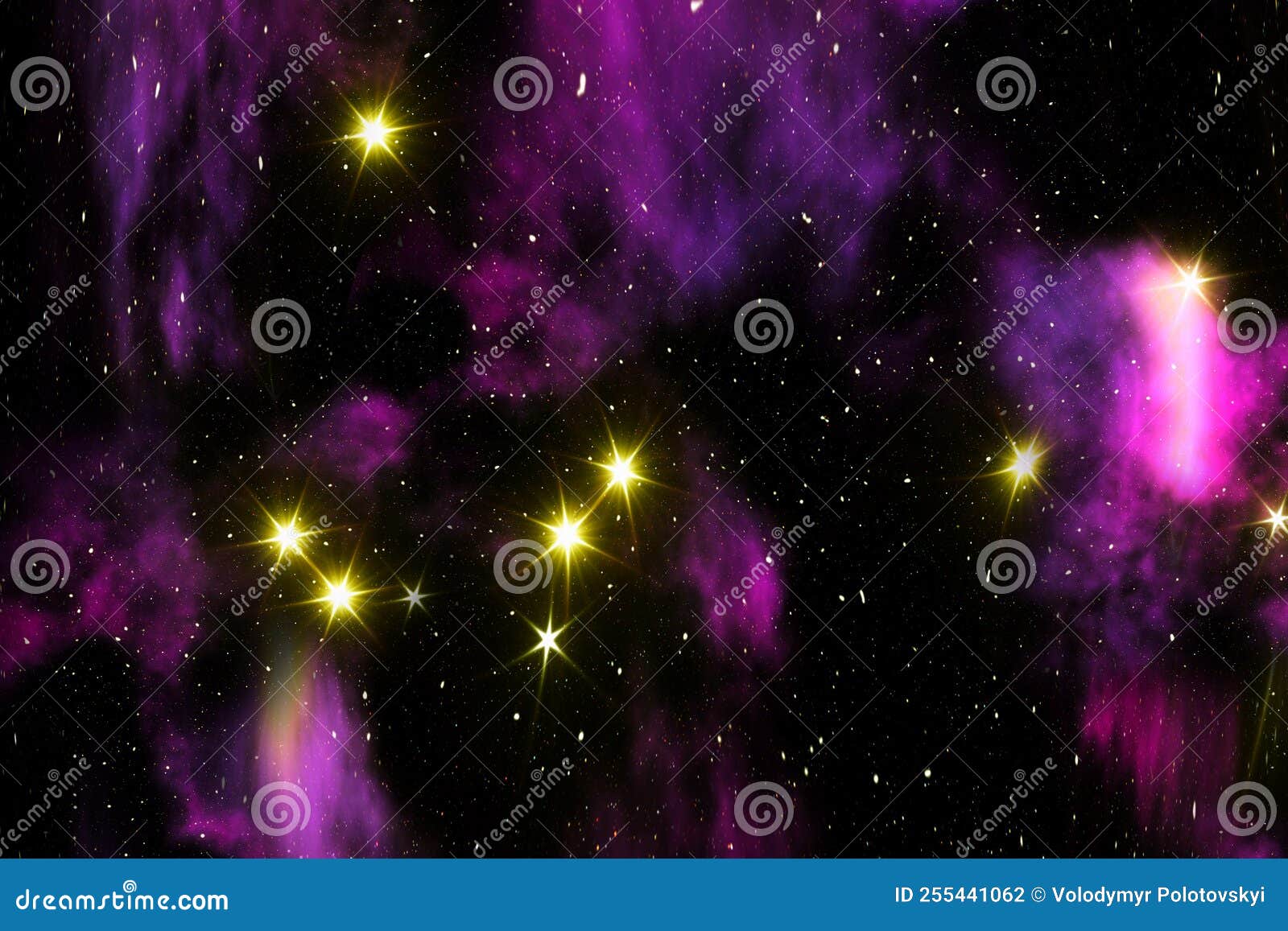 Gorgeous Galaxy and Stars. Science Stock Photo - Image of dark, night ...