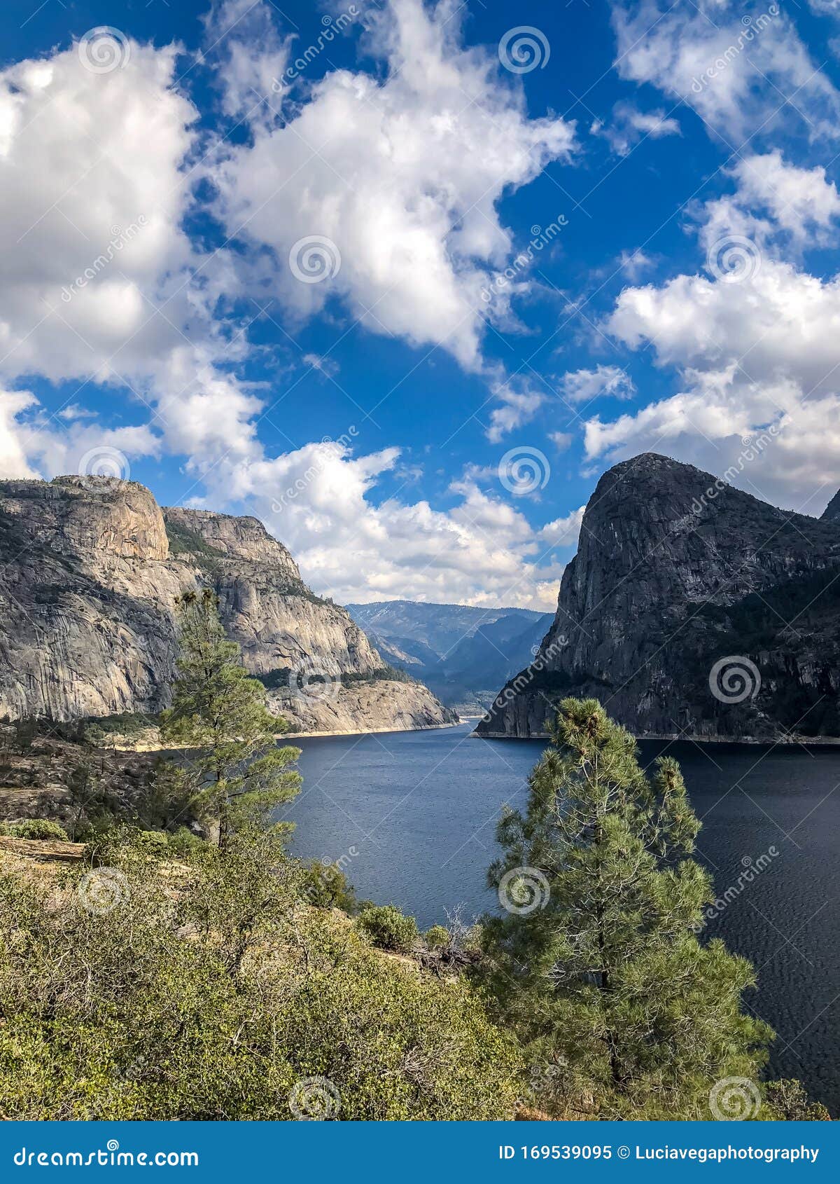 Gorgeous Landscape at Hetch Hetchy Trail Stock Image - Image of ...