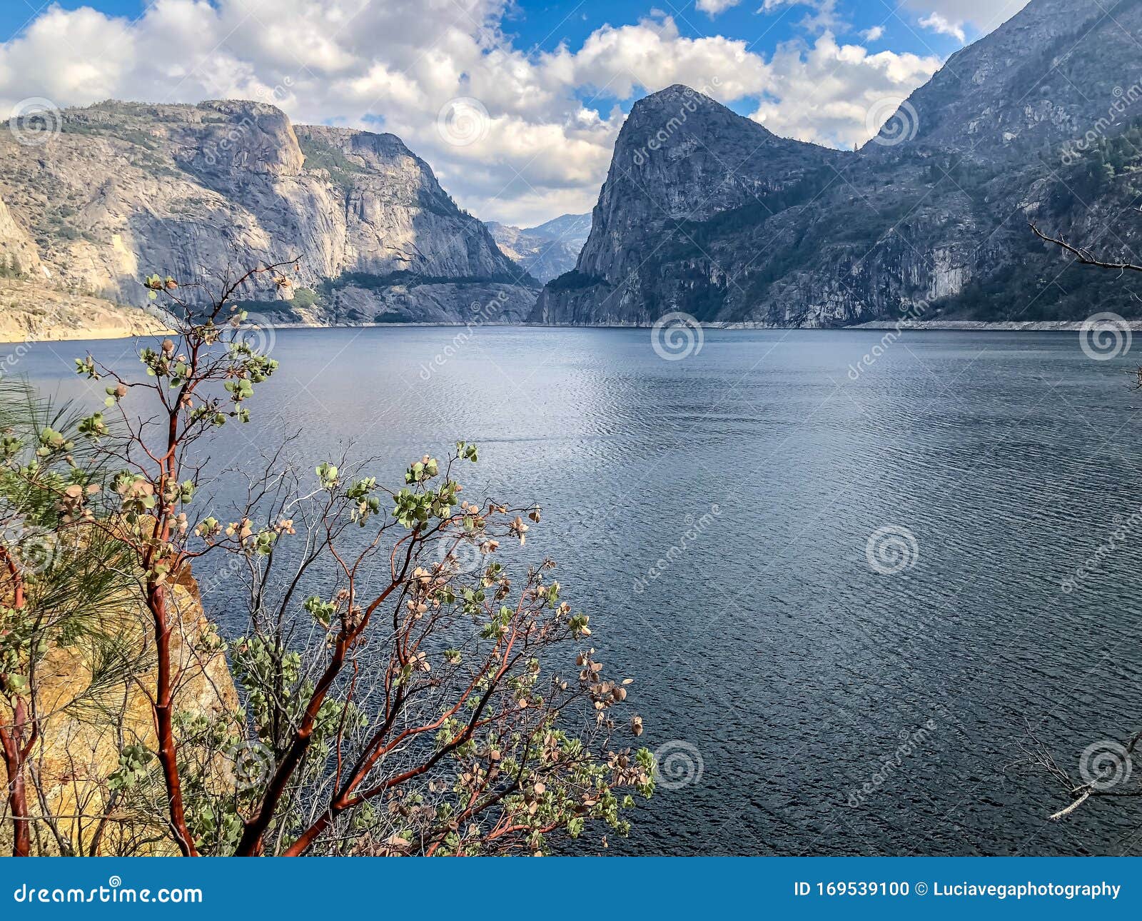 Gorgeous Landscape at Hetch Hetchy Trail Stock Photo - Image of system ...
