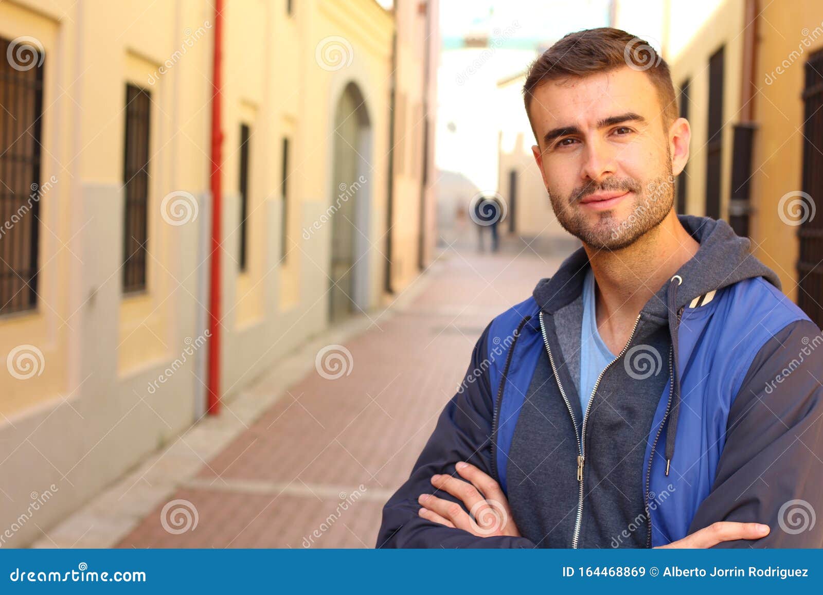 Gorgeous Man Looking at Camera Stock Image - Image of modern, happy ...