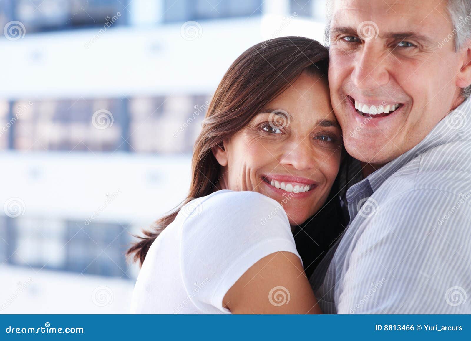 Gorgeous Nice Beautiful Couple Hugging Together Stock Photo - Image of ...