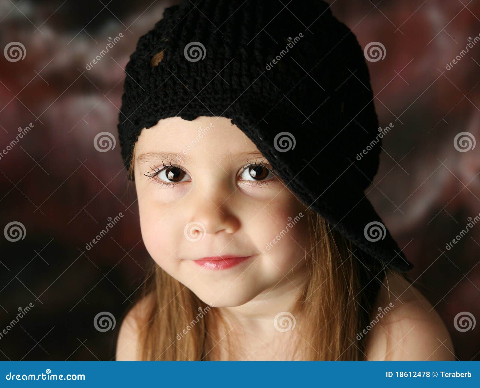 Gorgeous preschool girl stock photo. Image of happiness - 18612478