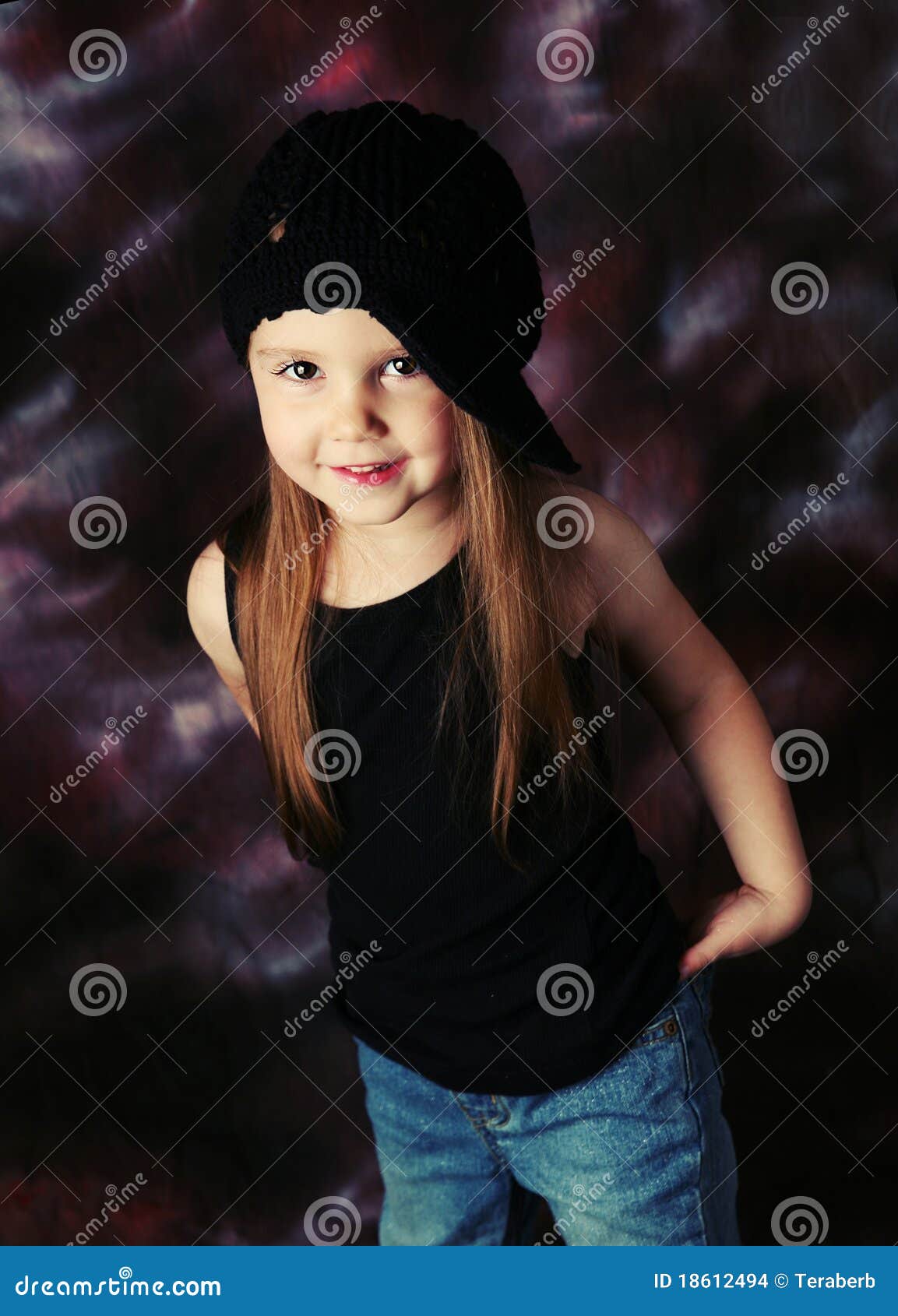 Gorgeous preschool girl stock photo. Image of female - 18612494