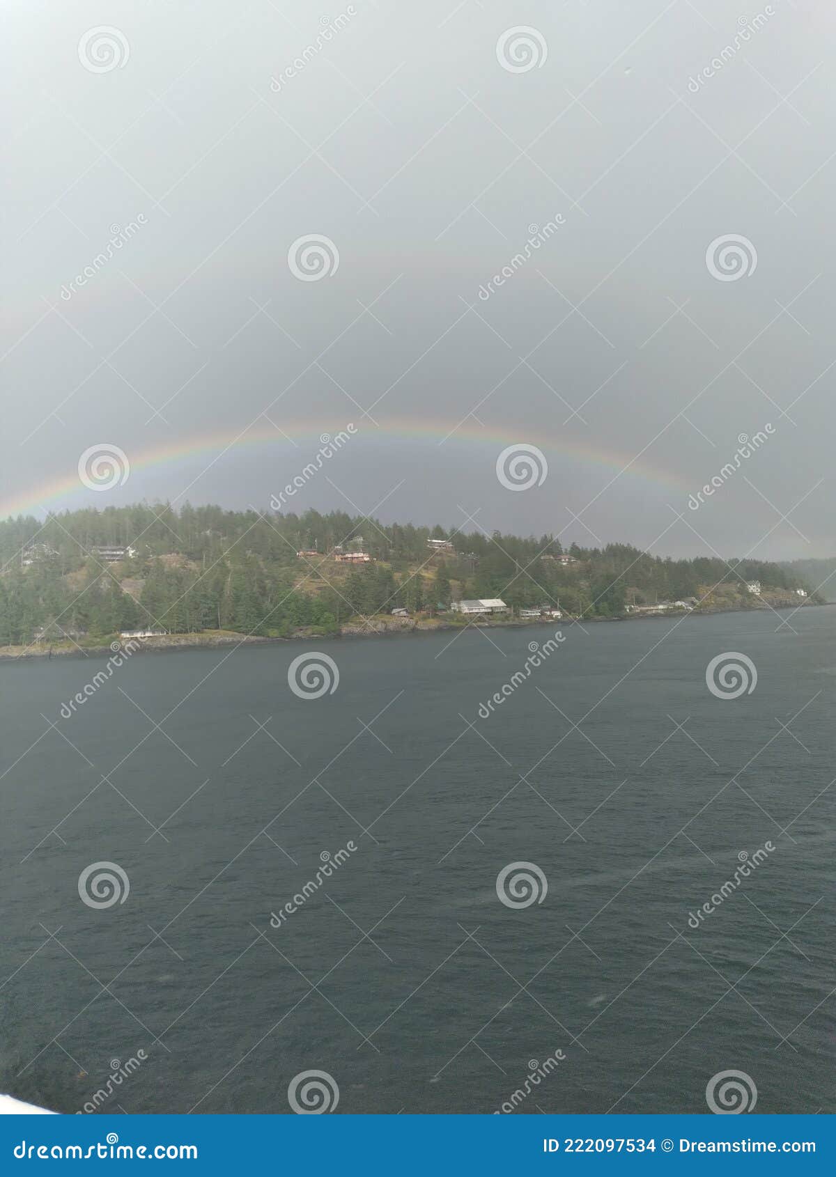 Gorgeous rainbow view stock photo. Image of view, light - 222097534