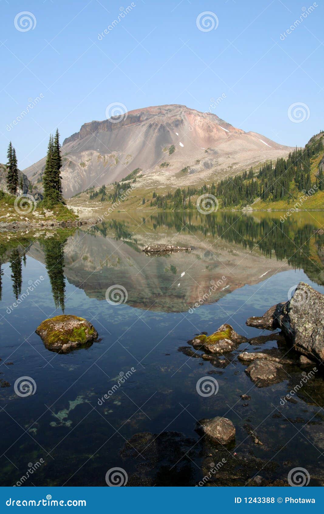 Callaghan Lake Provincial Park Stock Photography | CartoonDealer.com ...