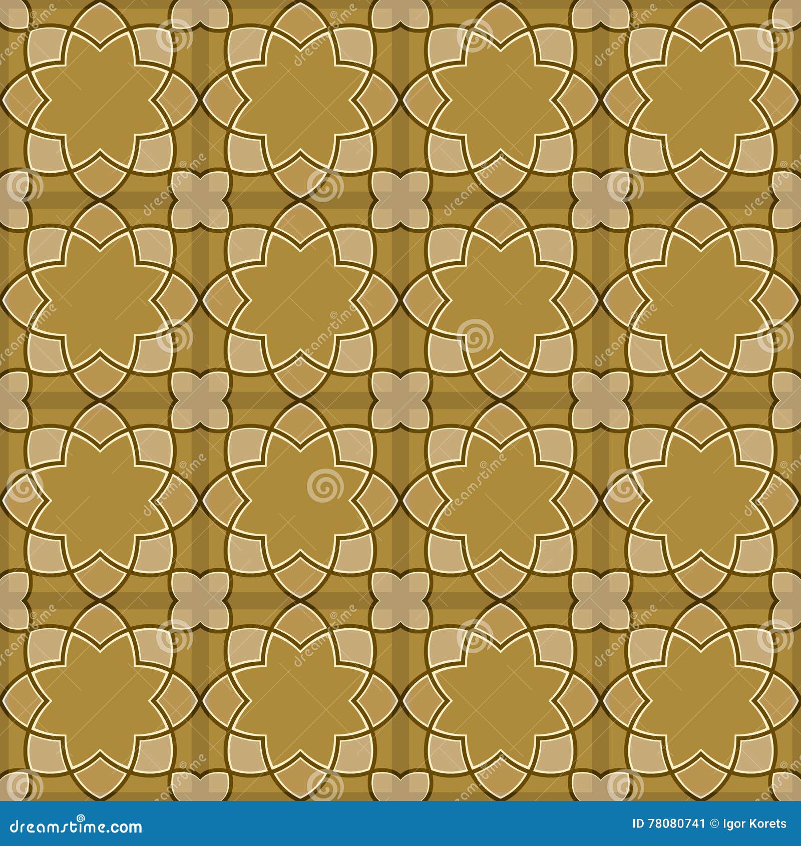Gorgeous Seamless Arabic Tile Pattern Design. Islamic Wallpaper or ...