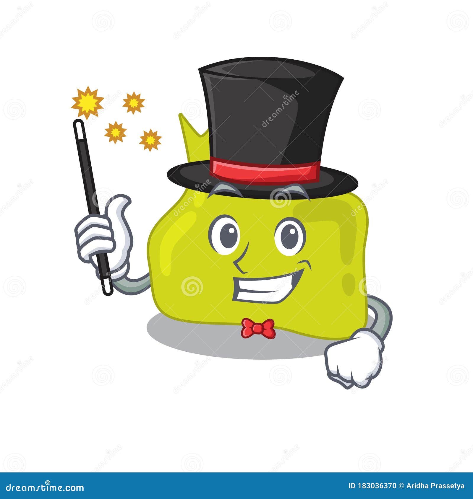 A Gorgeous Smart Cute Cartoon Magician Lychee Vector Illustration ... A Gorgeous Smart Cute Cartoon Magician Lychee Vector Illustration ...