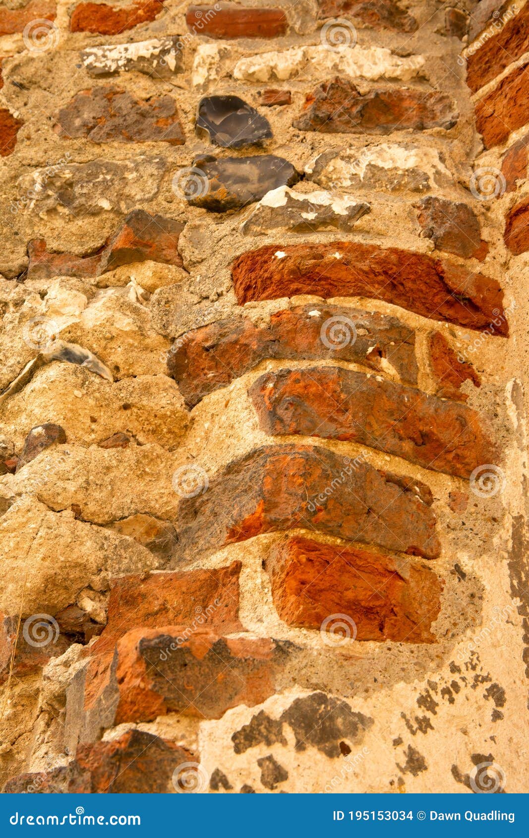 Handmade Bricks Made Of Black Volcanic Sand, Water And Cement. Manual ...