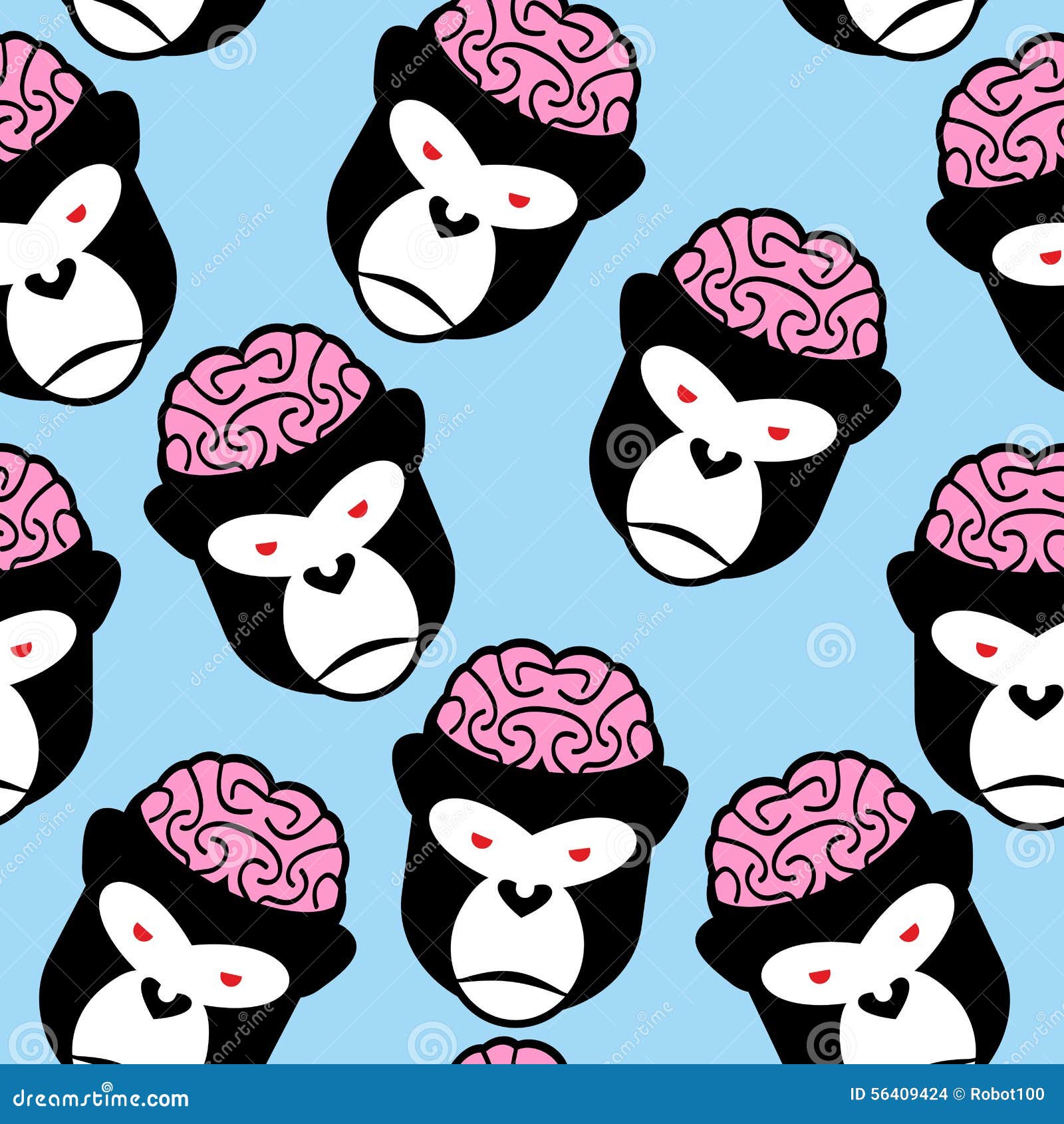 Monkey Brains Stock Illustrations – 25 Monkey Brains Stock ...