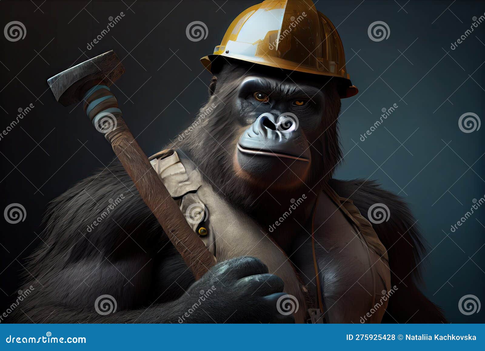 Gorillas Working