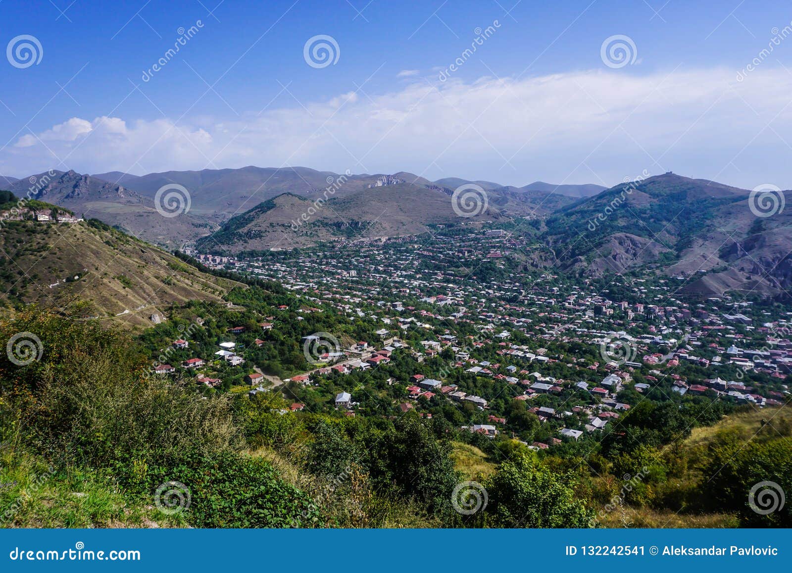 Goris Cityscape from a Mountain Stock Image - Image of asia, beautiful ...