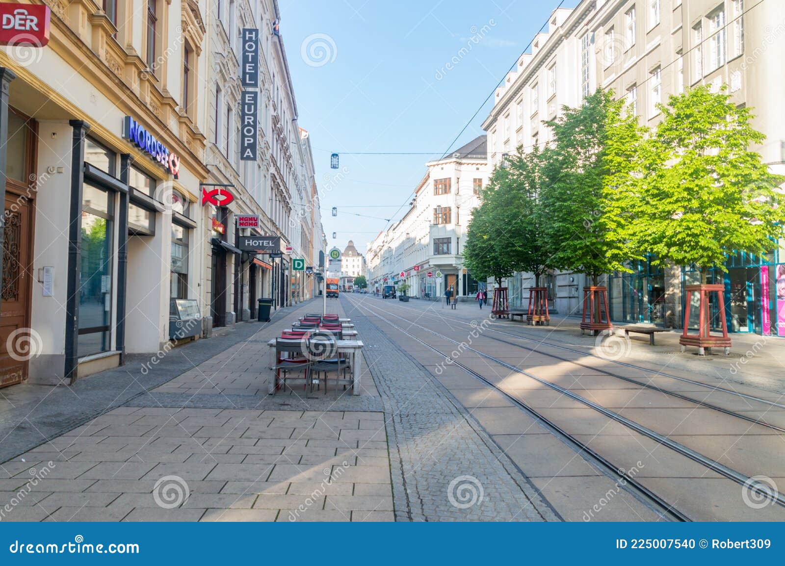 Berliner Strasse Street in the Centre of Gorlitz Editorial Image ...