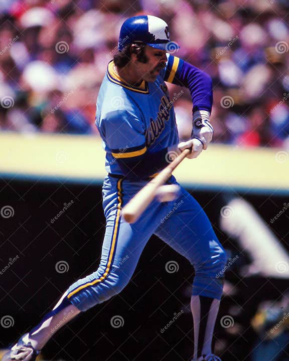 Gorman Thomas Milwaukee Brewers Editorial Image - Image of brewers ...