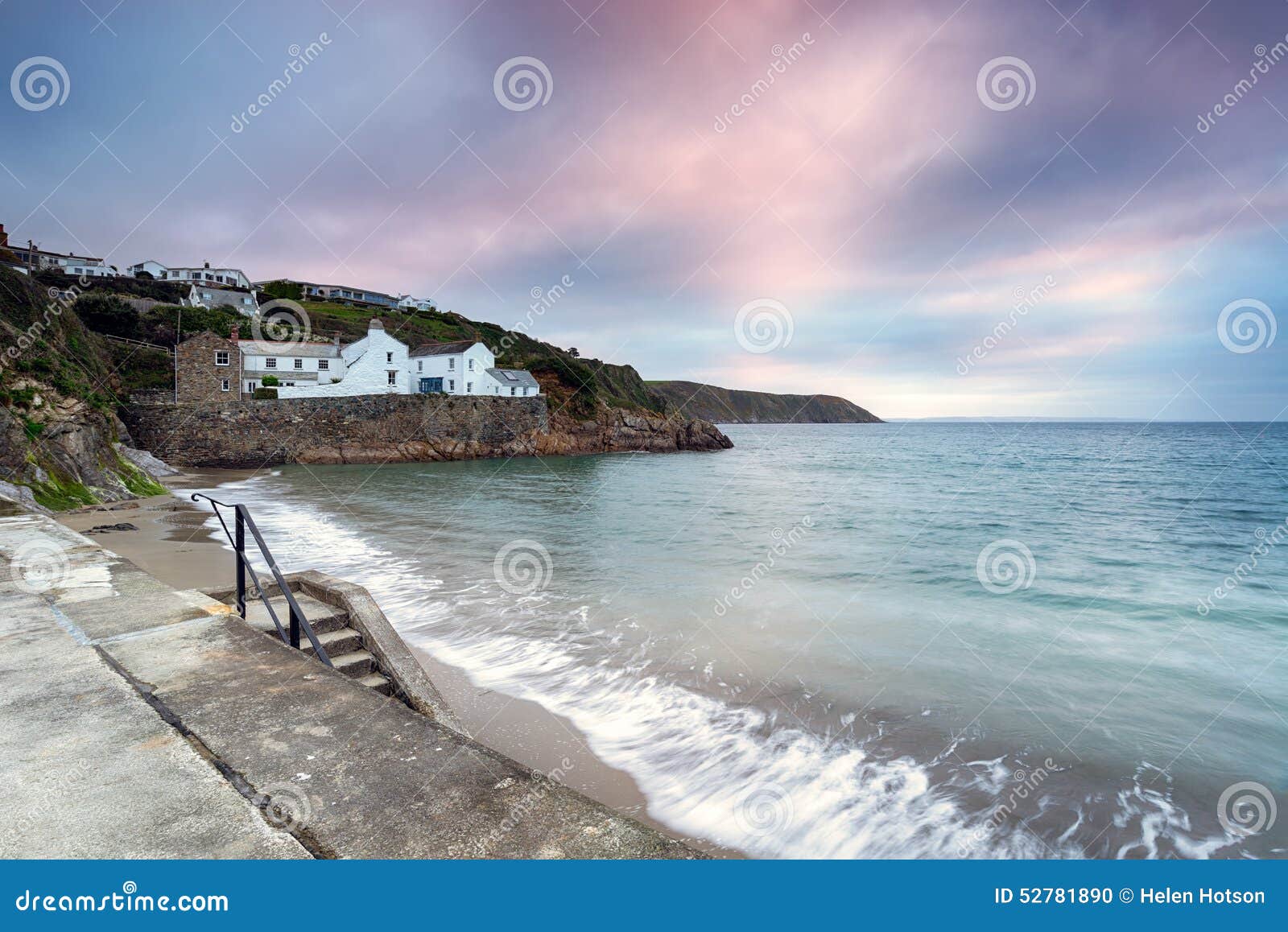 Gorran Haven stock photo. Image of ocean, britain, landscape - 52781890