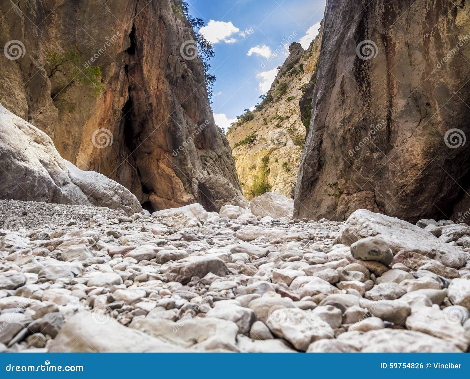 Gorropu gorges stock photo. Image of italy, gorge, falls - 59754826