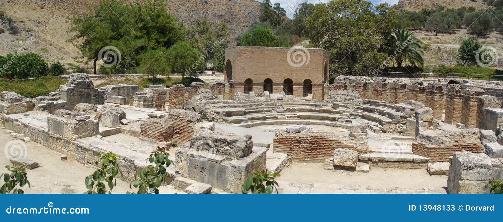 Gortyna Crete stock image. Image of artifacts, neolithic - 13948133