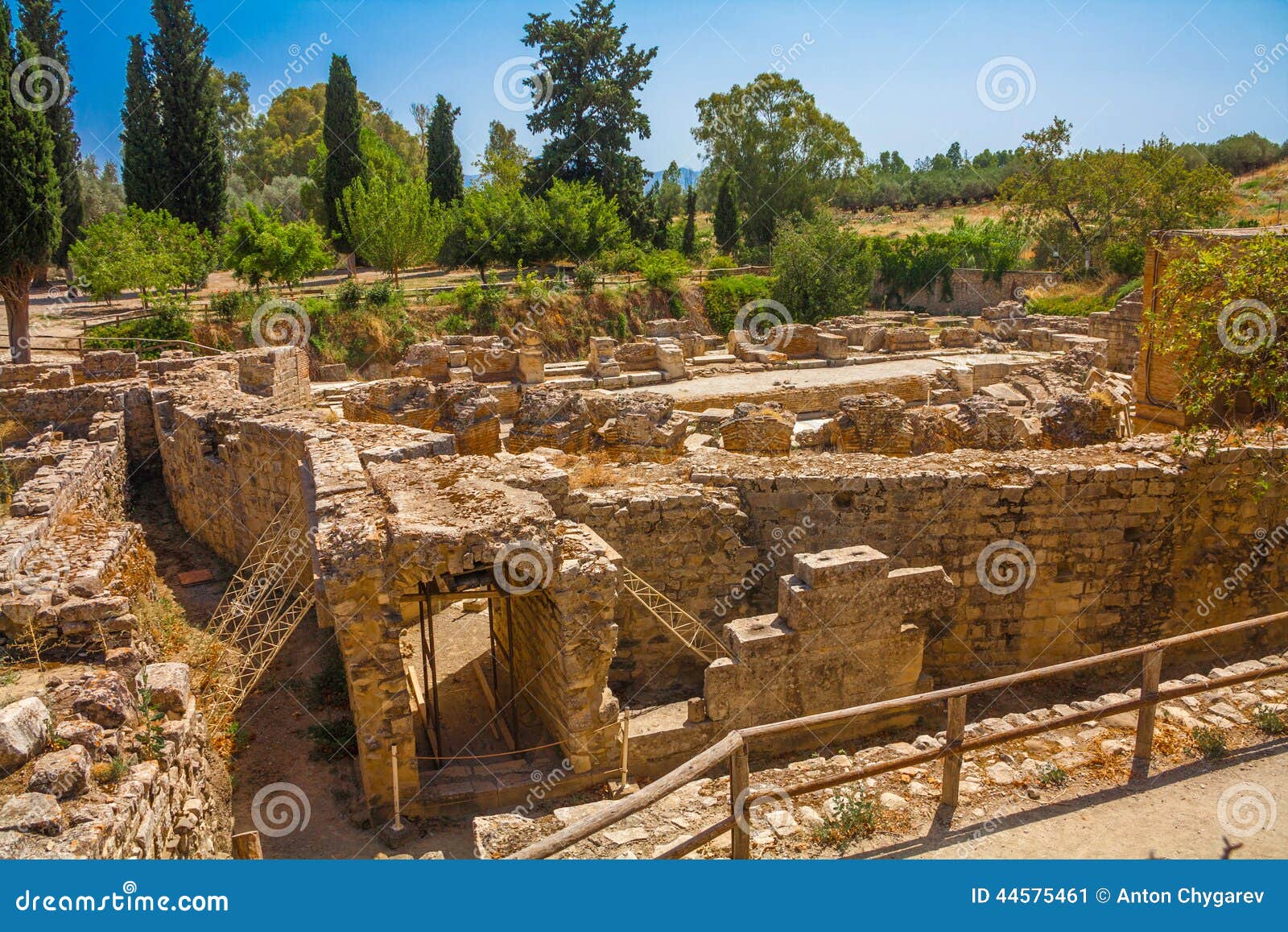 Ancient Crete Habour Stock Image | CartoonDealer.com #5010325