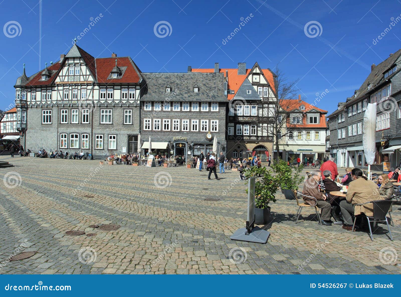 Goslar editorial photography. Image of seating, market - 54526267
