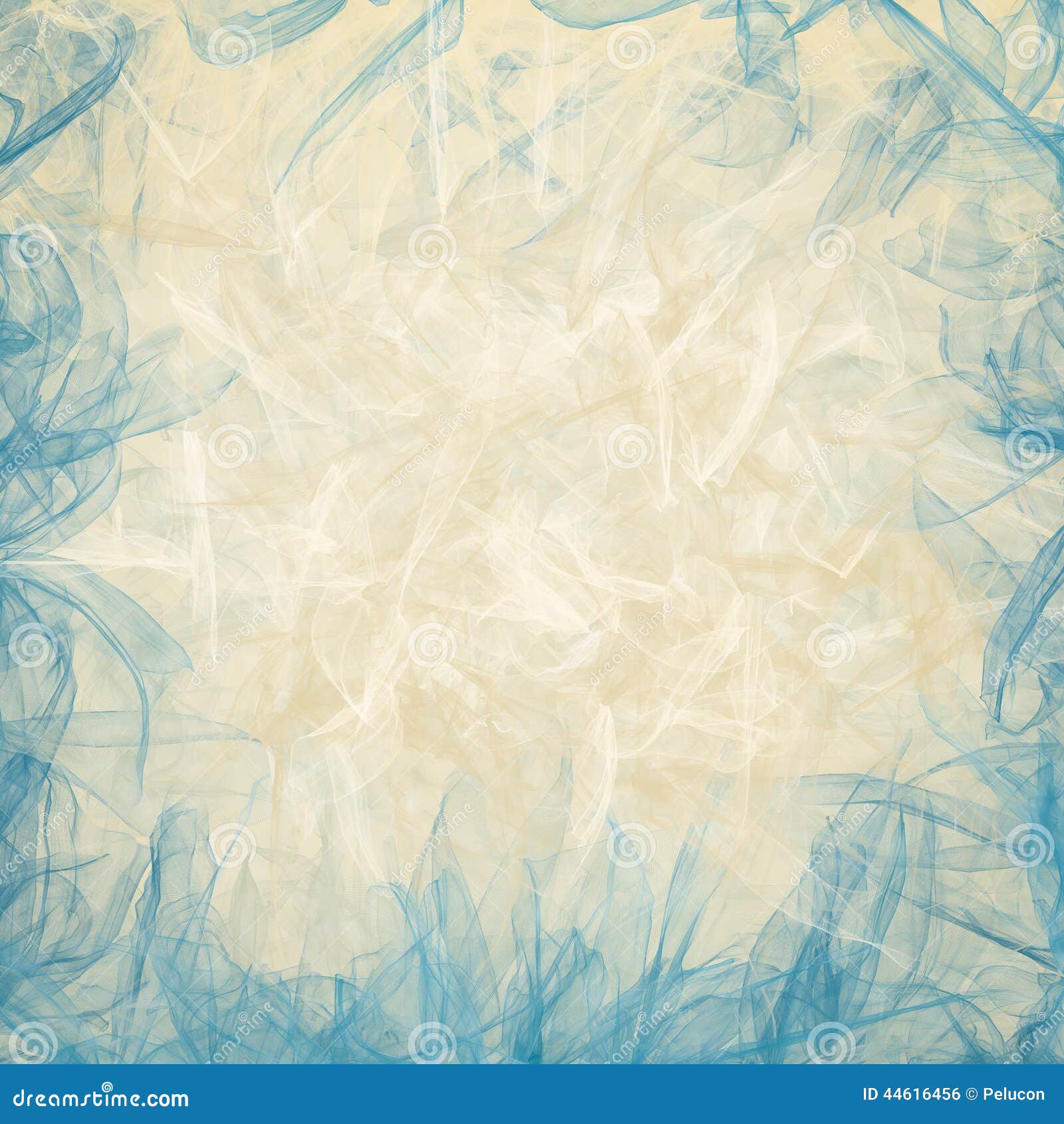 Red Blue Beige Blurred Shapes, Geometries Background On Black ...