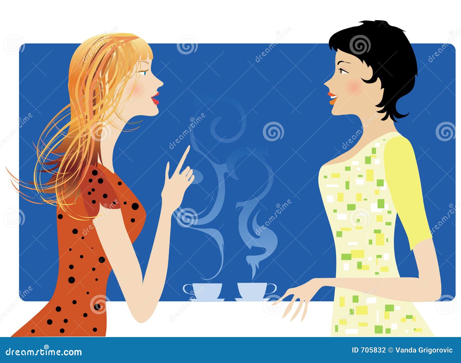 Gossip stock vector. Illustration of scandal, leisure, fashion - 705832