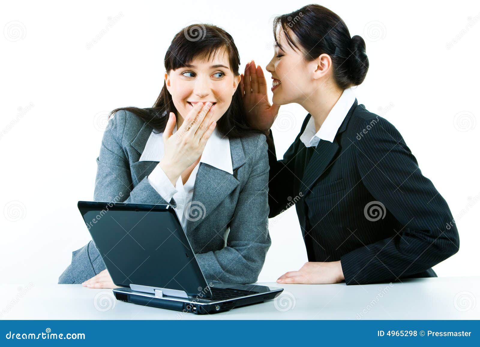 Gossip at work stock photo. Image of partner, confident - 4965298
